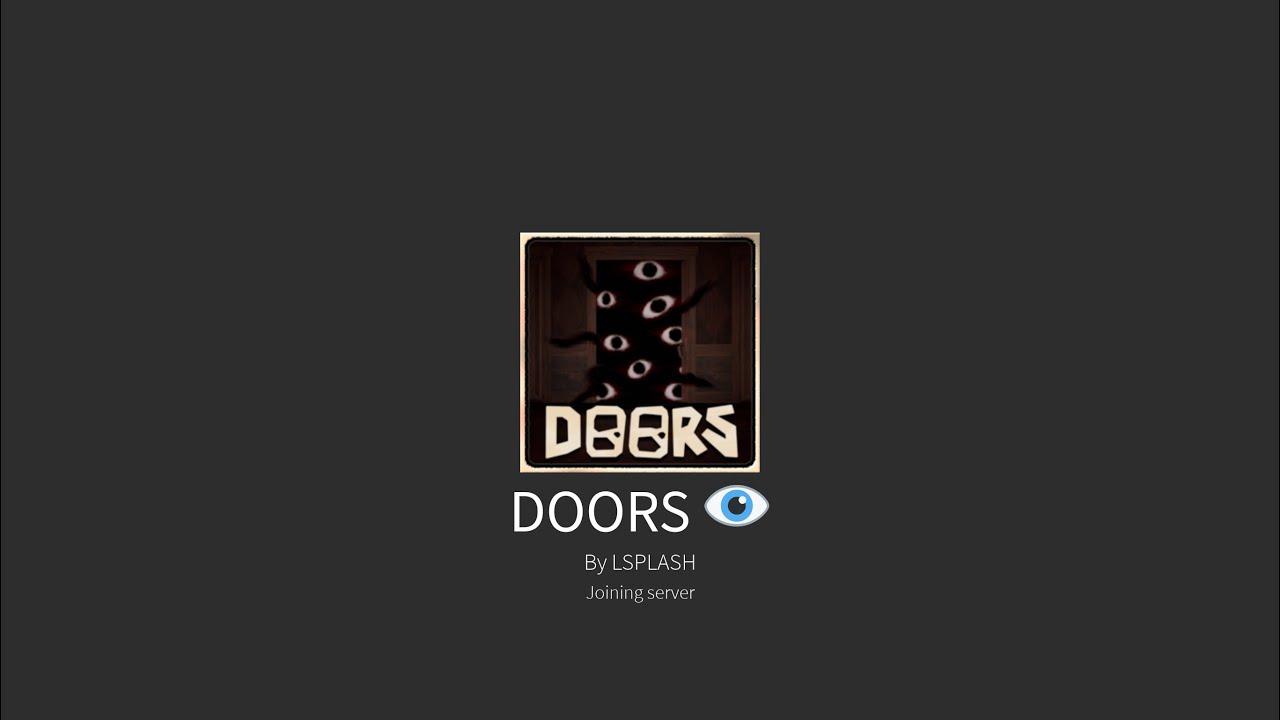 Doors ( Roblox Horror Game ) By LSPASH - YouTube
