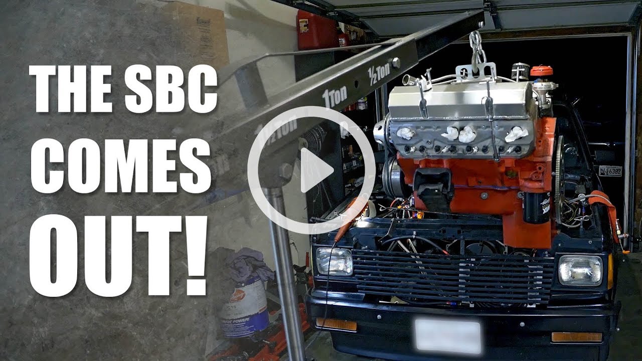 The Small Block Chevy ( SBC ) comes out to make way for the Nitrous LT1 ...