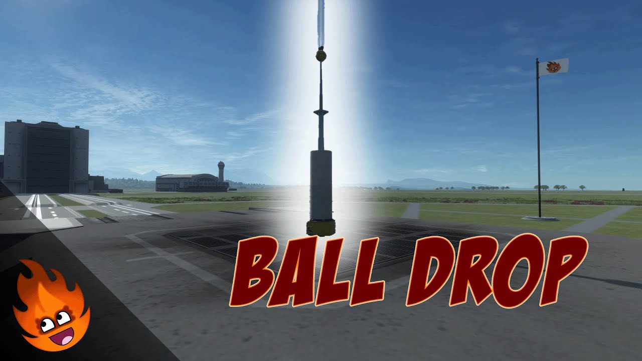 Kerbal style New Year's Ball Drop - YouTube