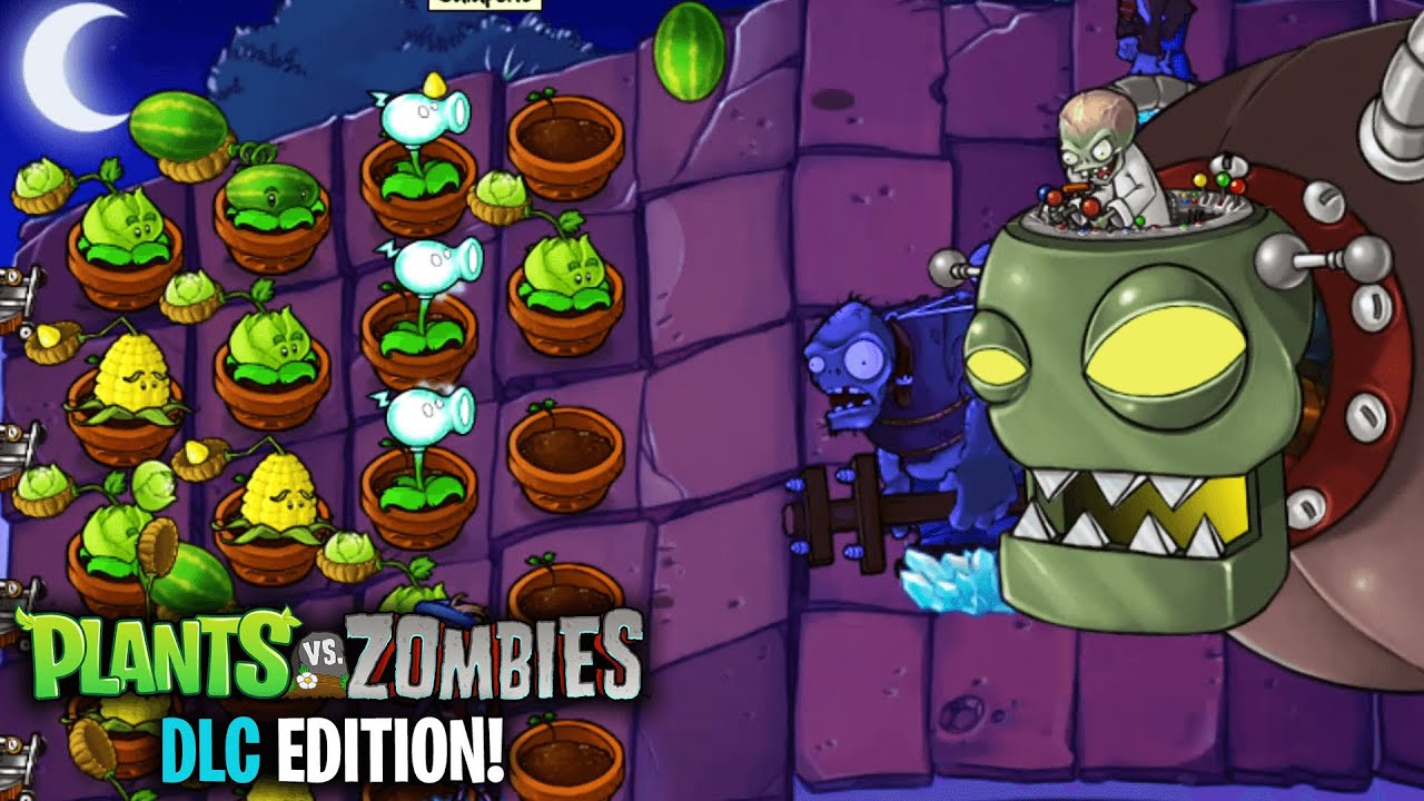 Plants vs Zombies DLC Edition v2.2 | Adventure Level 6-6 to 6-10 | Dr ...