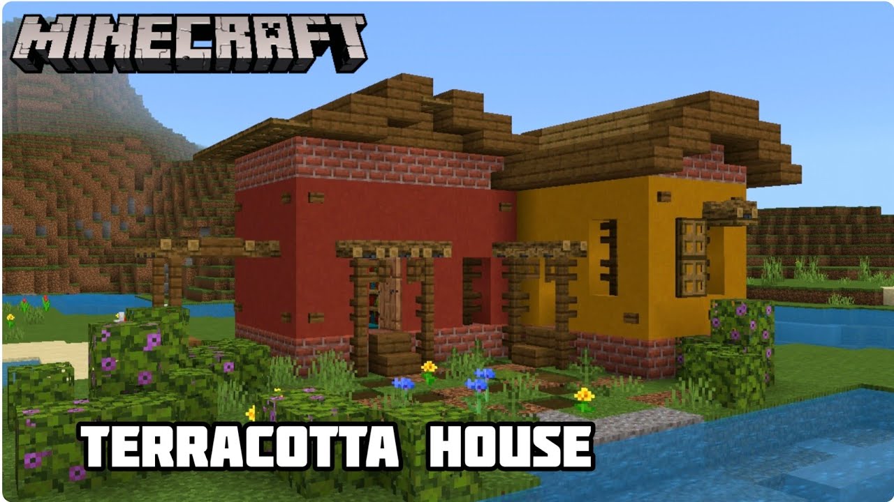 Terracotta Minecraft Shed Minecraft How To Build A Terracotta House