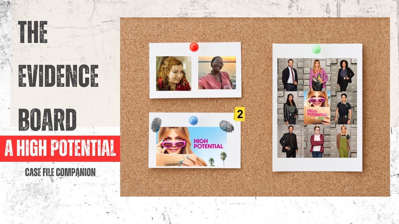 🔍🧵 The Evidence Board | A High Potential Case File Companion | 02 x 1 ...