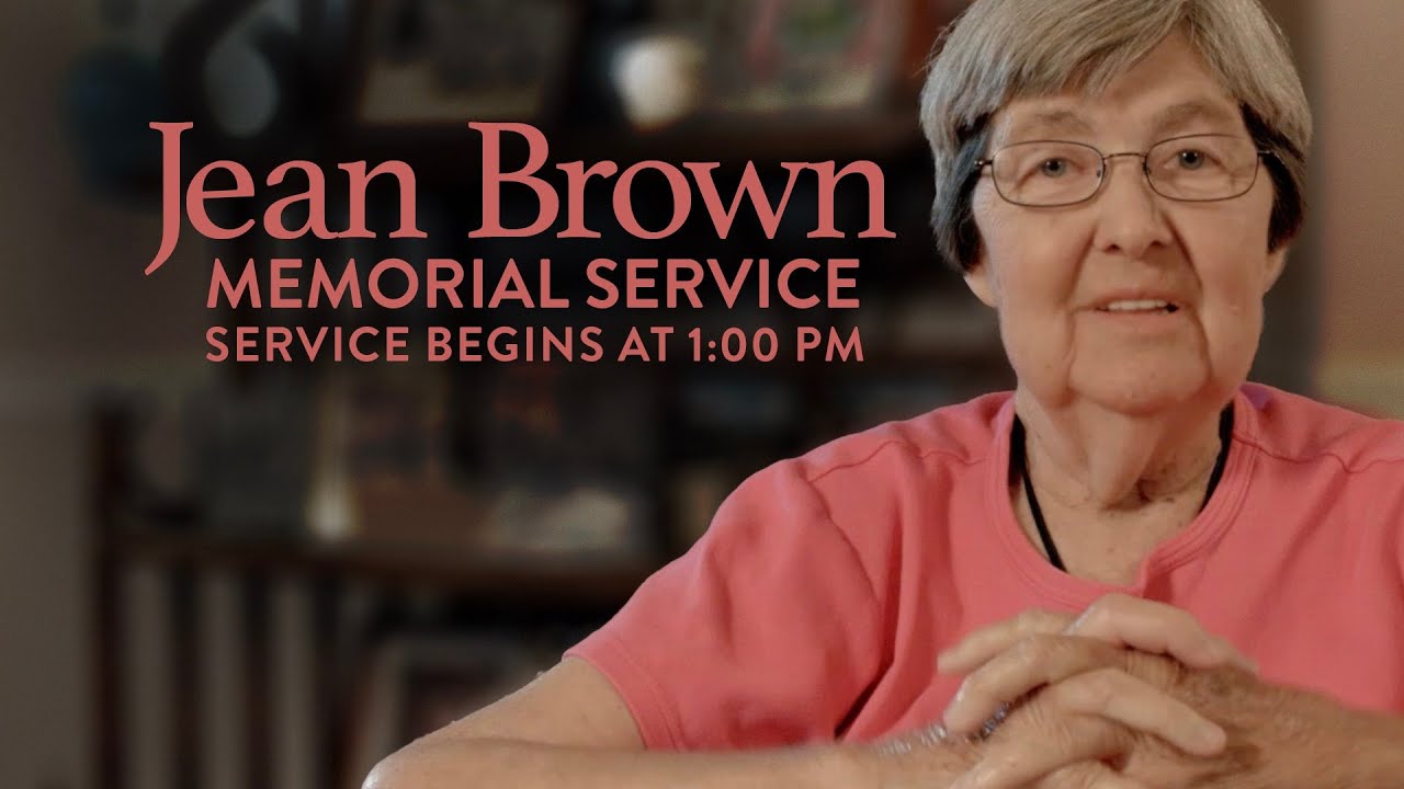 Live: Jean Brown Memorial - YouTube