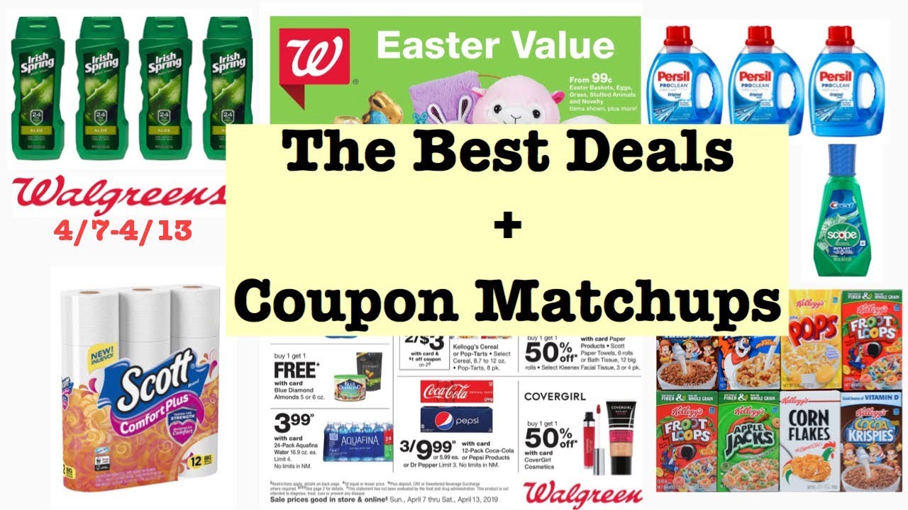 Walgreens Cheap Couponing Deals | 4/7-4/13 - YouTube