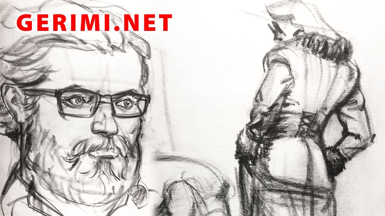 January Drawing Purge - YouTube