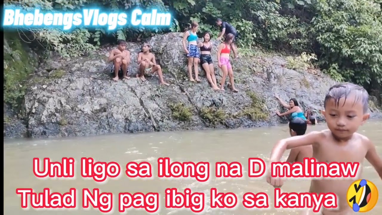 Unlimited swimming sa ilog #kimarayag - YouTube