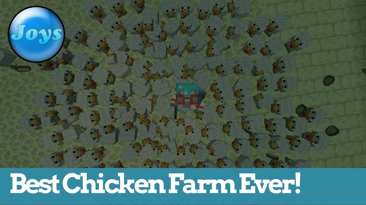 Insane Chicken Farm! - Lets Play Minecraft Amplified Console Edition 27 ...