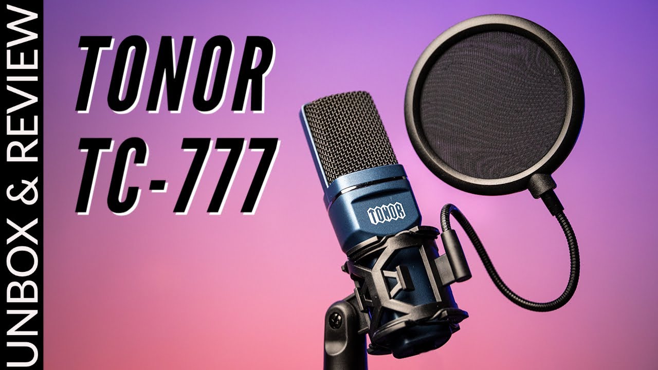 Budget Microphone for YouTube 2020 - Tonor TC-777 | Unbox & Review ...