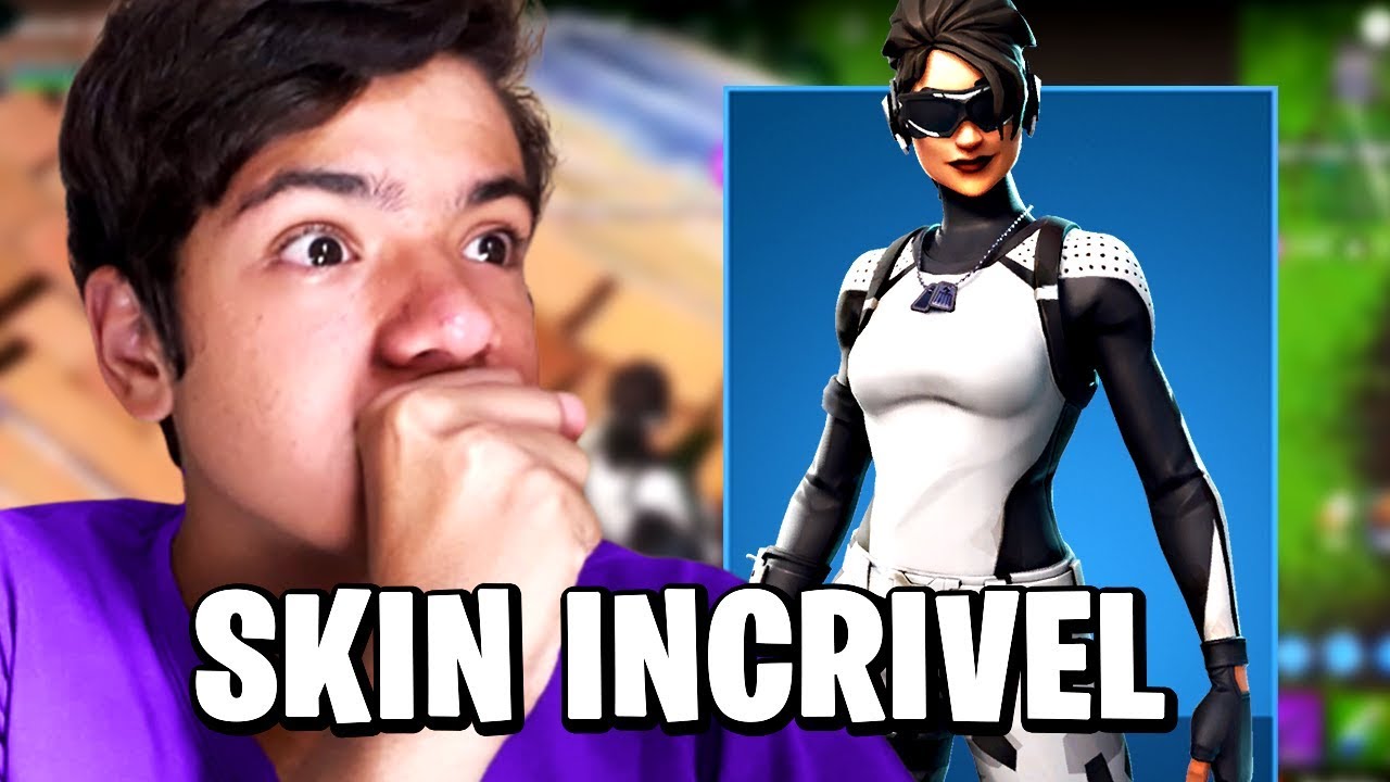 ESSA SKIN DE NEVE É INCRIVEL! Fortnite - YouTube
