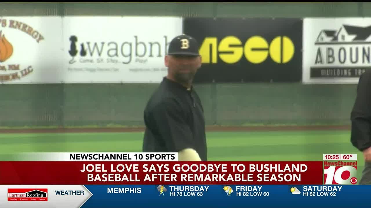 VIDEO: Falcons head coach Joel Love says goodbye to Bushland baseball ...