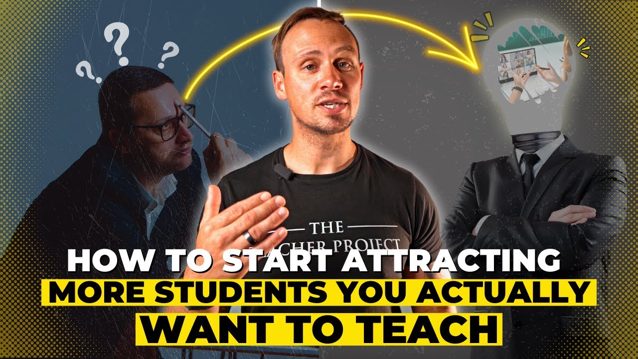 How To Start Attracting More Students You Want To Teach Online - YouTube
