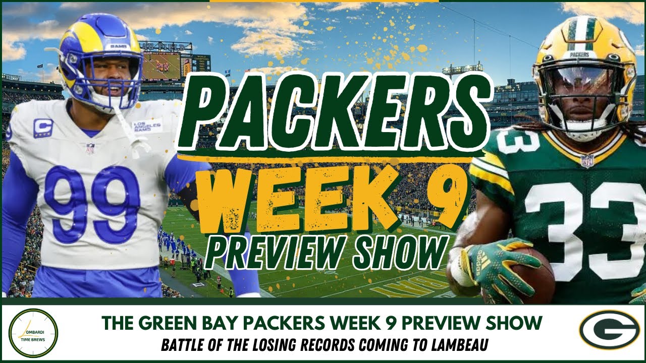 Green Bay Packers Week 9 Preview Show! Matching up with the boys from ...