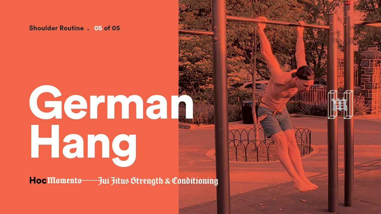 05 German Hang . Shoulder Routine - YouTube