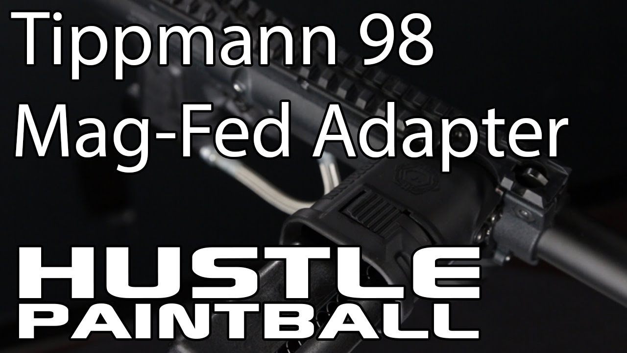 Tippmann Mag-Fed Adapter By Hustle Paintball - YouTube