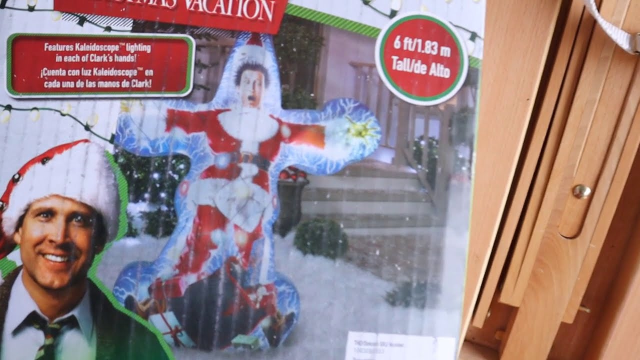 2020 Gemmy Clark Griswold Christmas Vacation Inflatable Unboxing ...