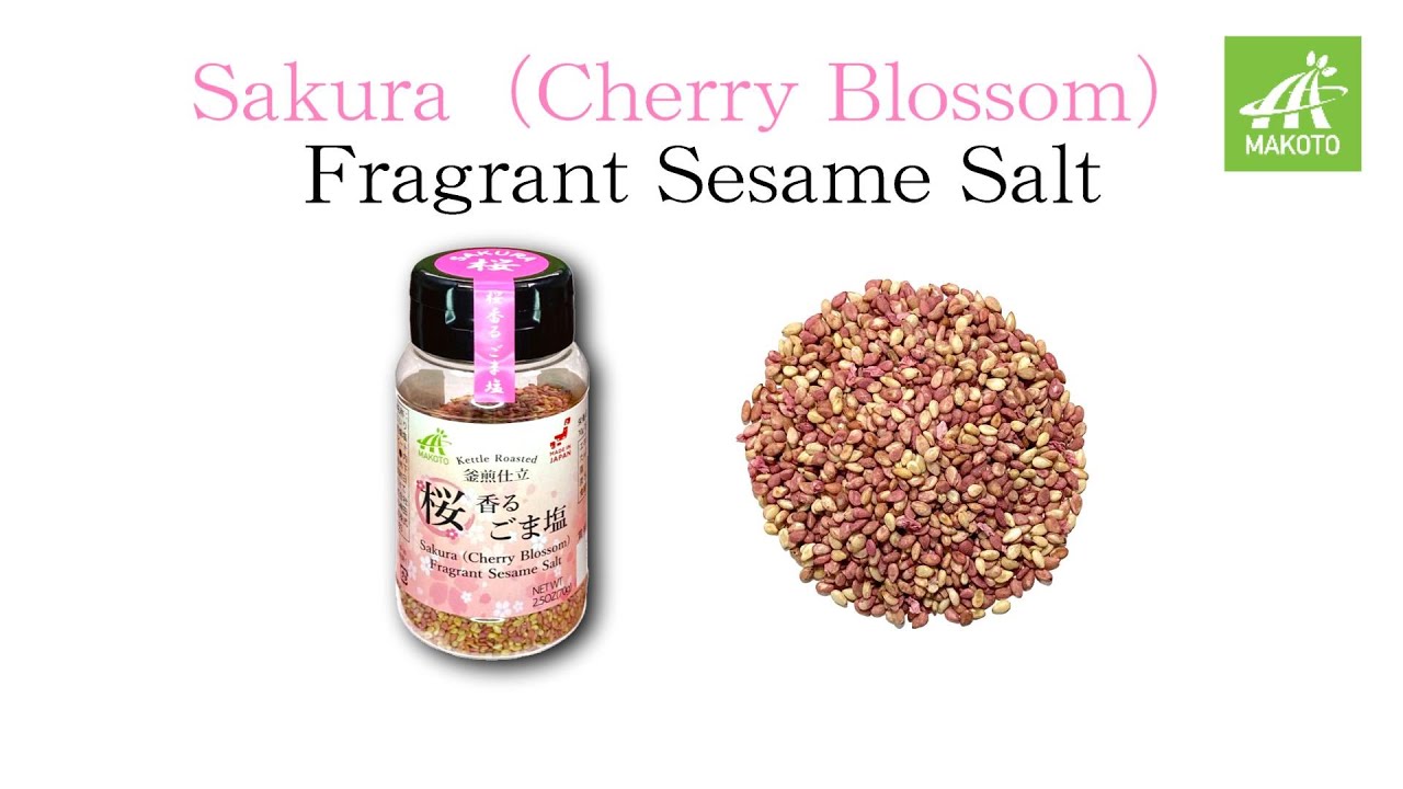 【Introduction Video】Sakura (Cherry Blossom) Fragrant Sesame Salt - YouTube