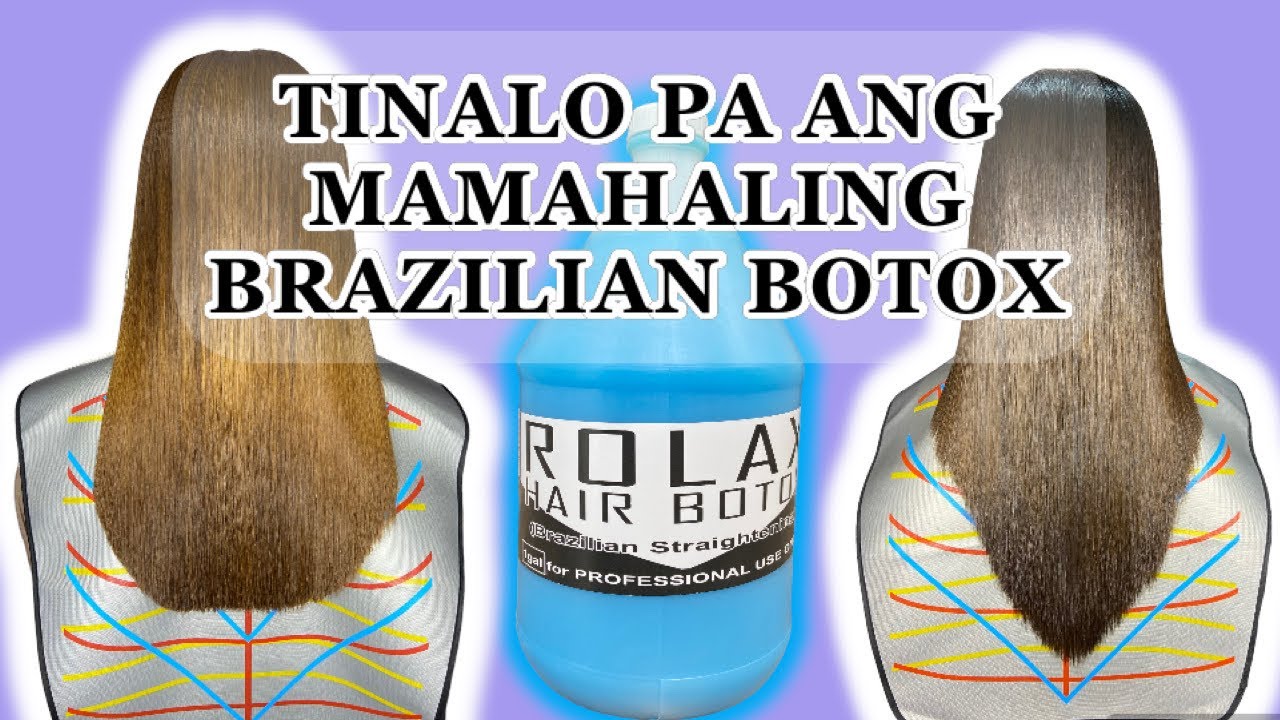 ANONG MAGANDANG BRAZILIAN HAIR BOTOX | Rolax Hair Botox Review - YouTube