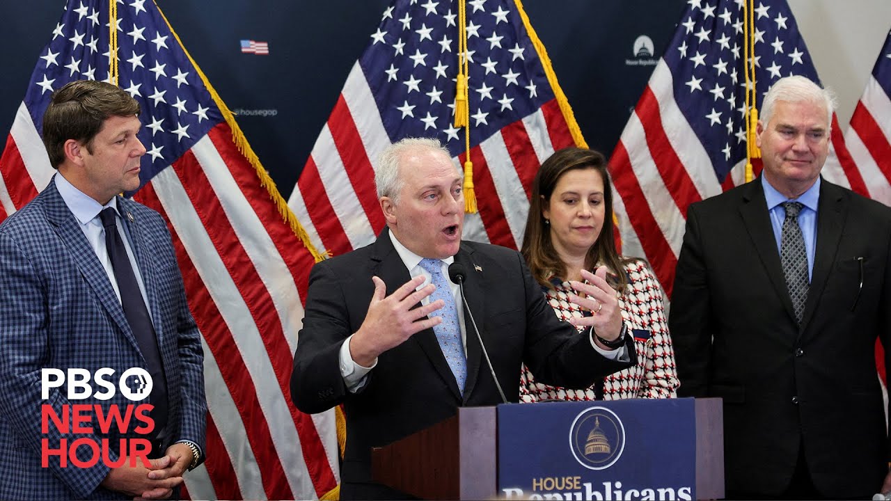 WATCH LIVE: House Republicans hold news conference amid debt ceiling ...