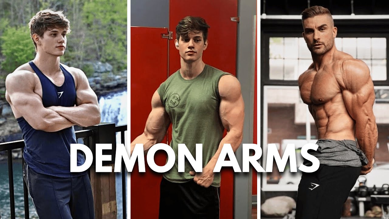 the secret to building massive DEMON ARMS asap - YouTube