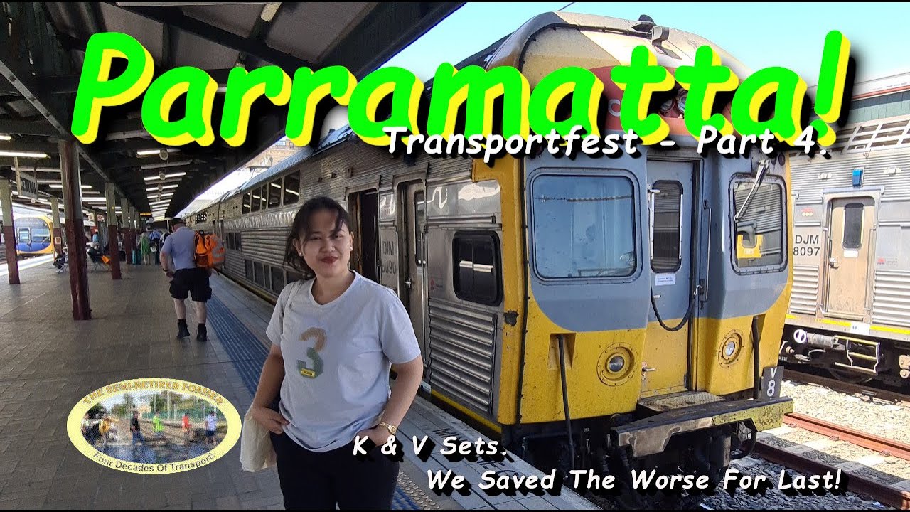 SRF832 BP PARRAMATTA TRIP 4 TRAIN - YouTube