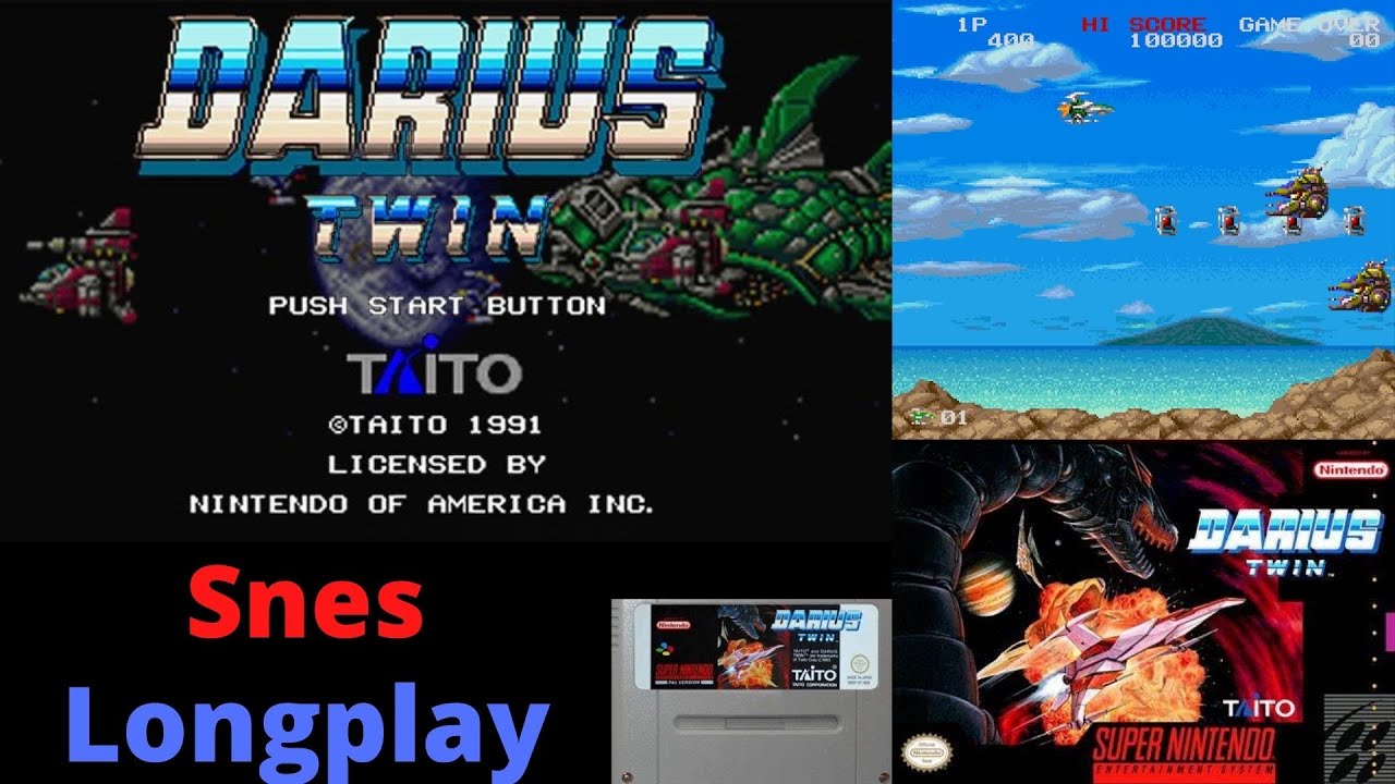 Darius Twin Snes Longplay - YouTube