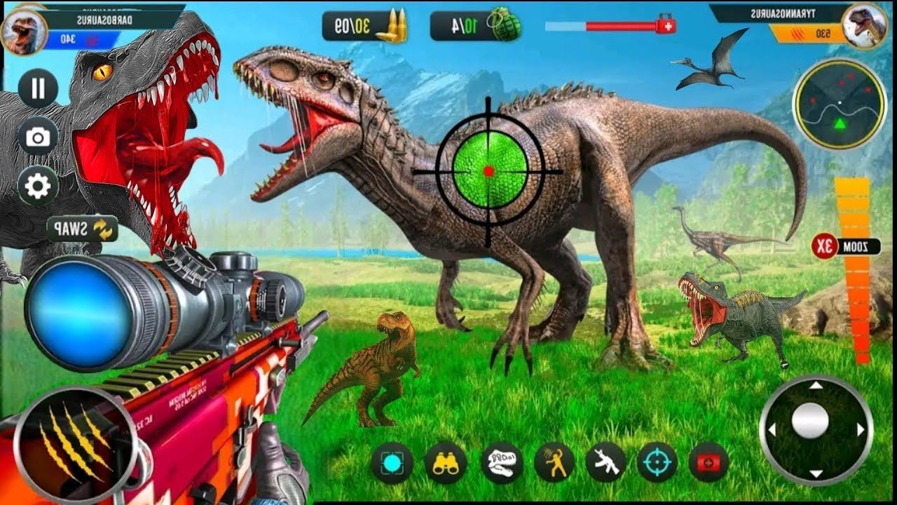 Deadly Dino Hunter Simulator Game – Android Gameplay - YouTube
