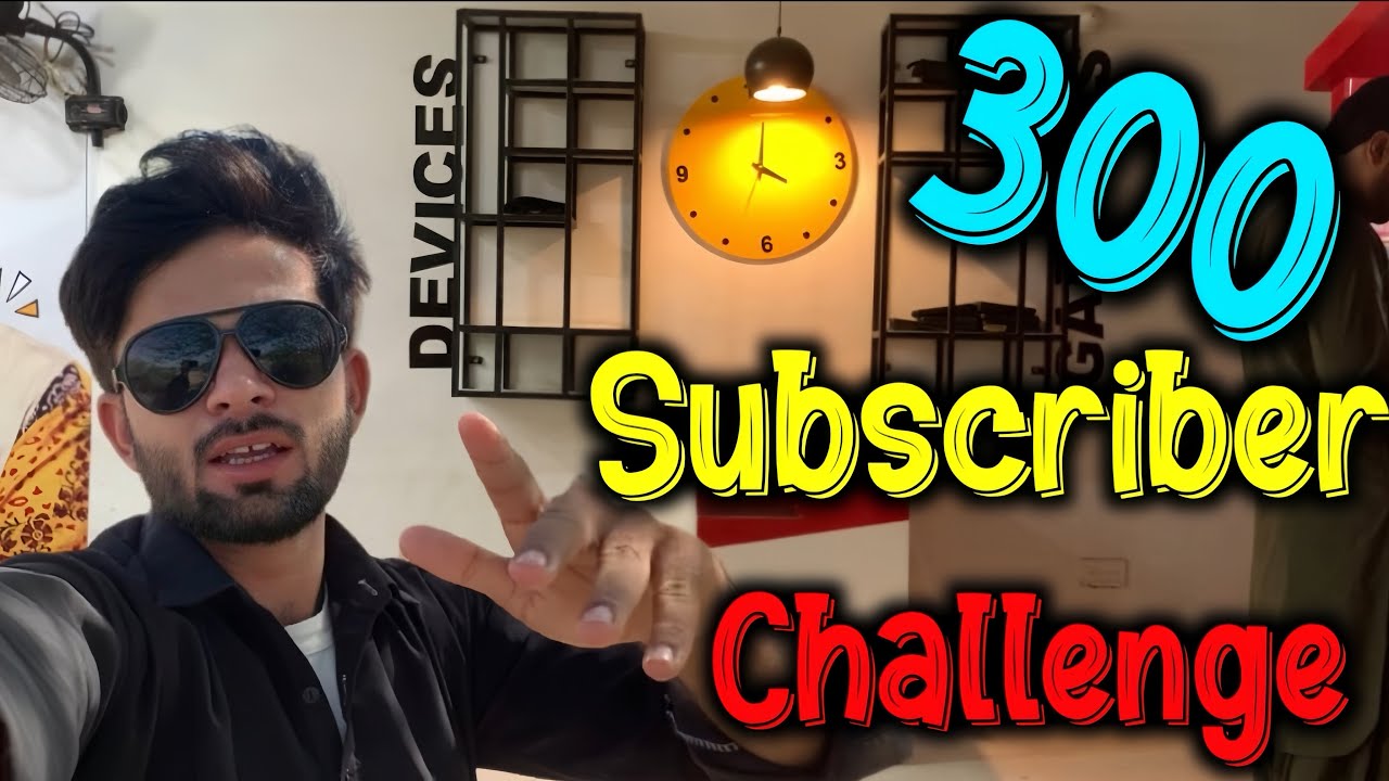 300 Subscribers challenge || MB VLOGS 1988 - YouTube