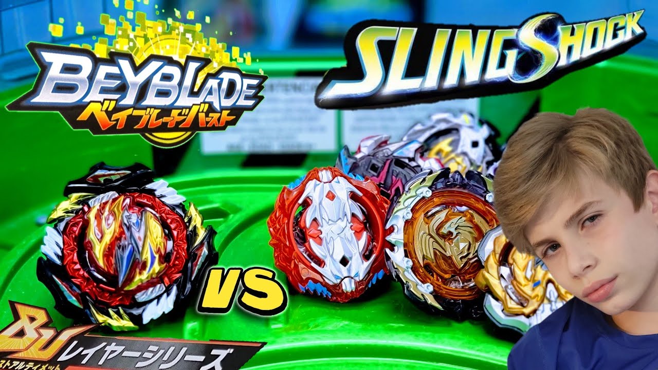 New School vs Old School - Beyblade Burst BU Divine Belial vs ...