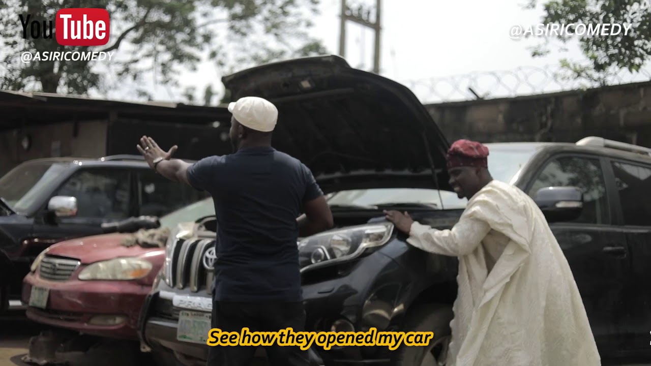 Basiru mechanic ( Asiri comedy ) vs Prophet Theophilus. - YouTube
