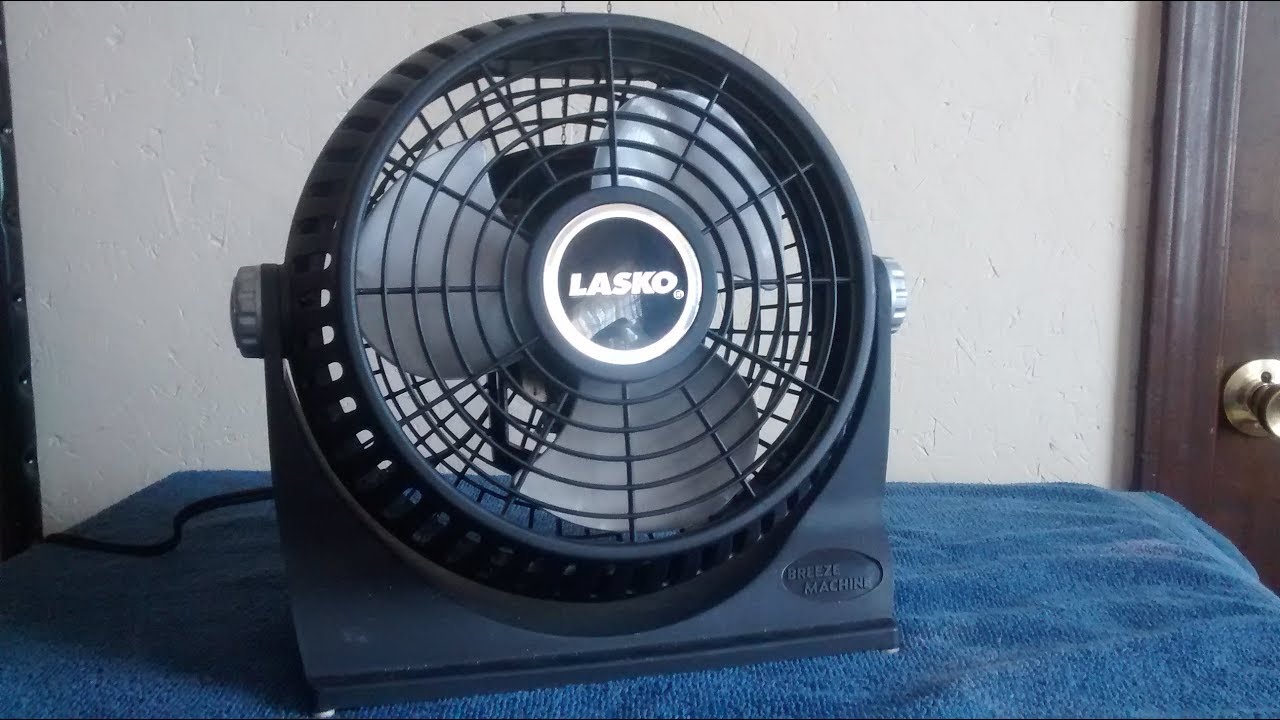 2011 Lasko breeze machine model 507 - YouTube