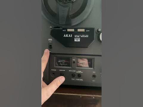 Akai GX 215D reel to reel from the late 1970's - YouTube
