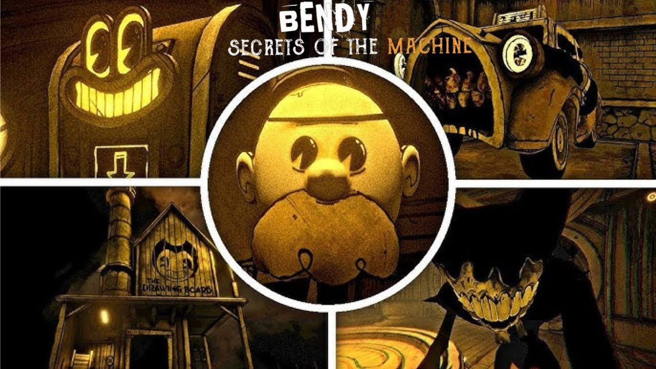 Bendy Secrets Of The Machine - All Secrets & All Puzzles Gameplay For The PC in Full HD - YouTube