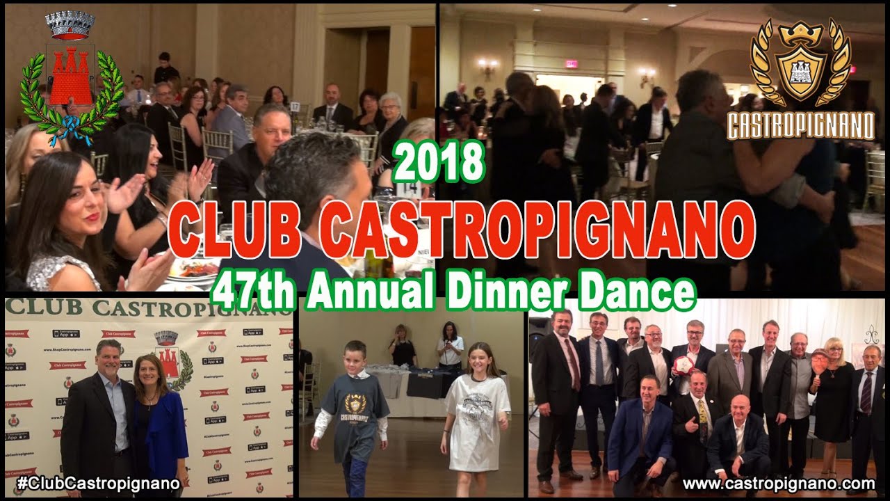 Club Castropignano Ontario Presents The 47th Annual Dinner Dance - YouTube