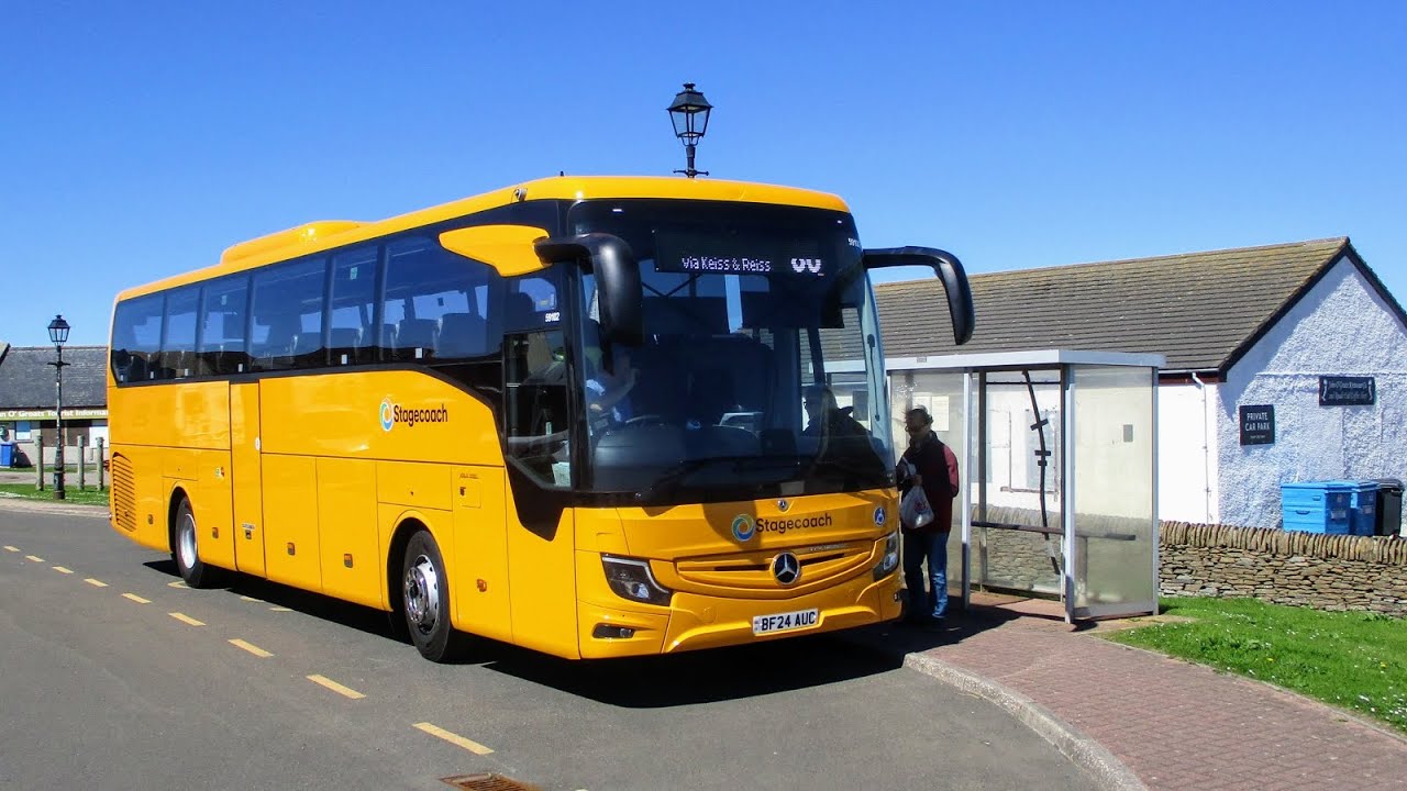 Stagecoach Highlands Mercedes Tourismo's in full service 🚌 - YouTube