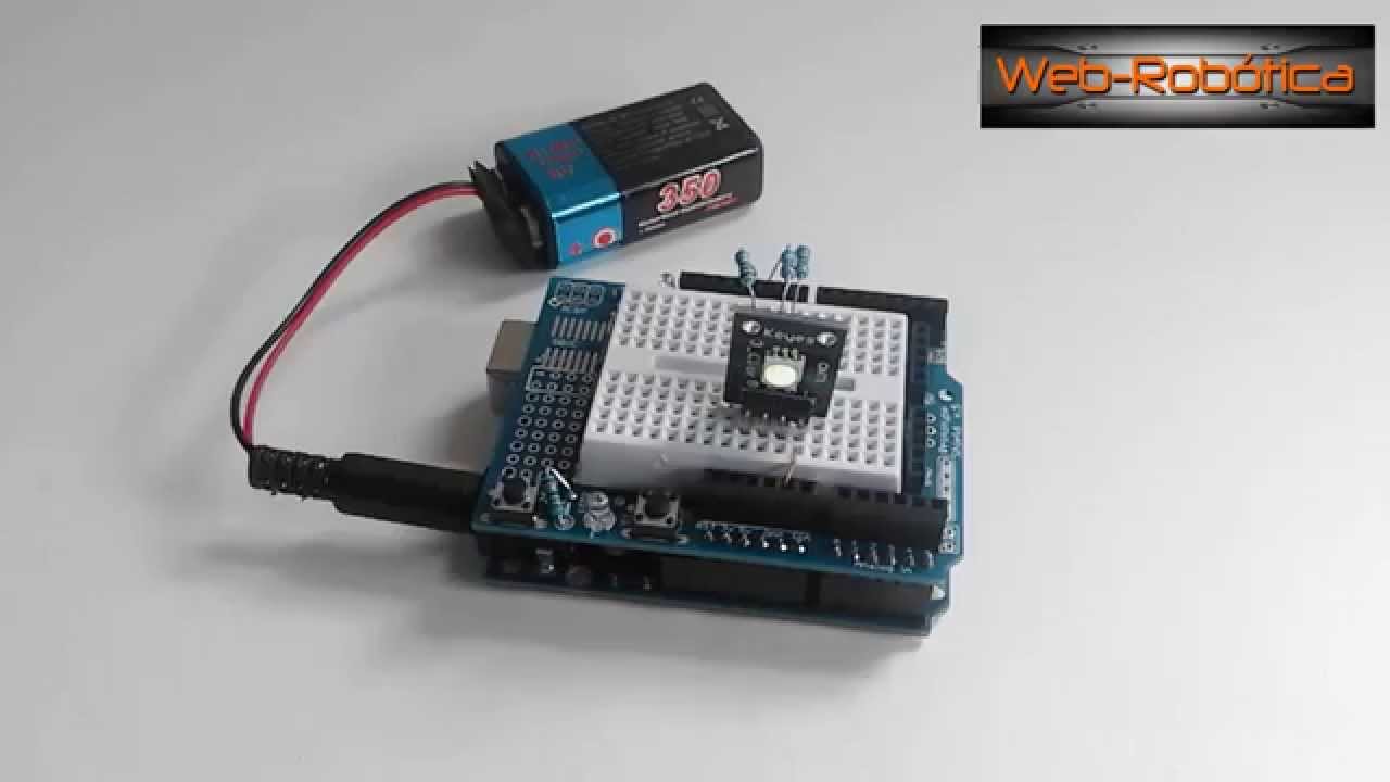 Como usar el módulo diodo LED de 3 colores RGB con Arduino - YouTube