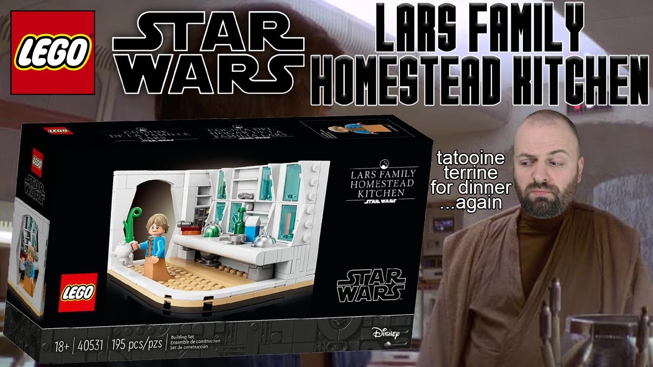 Lego Star Wars Lars Family Homestead Kitchen - YouTube