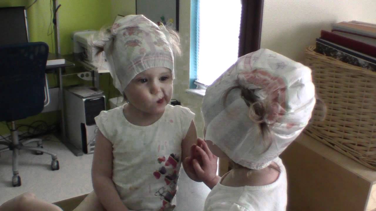Diaper-head Girl! - YouTube