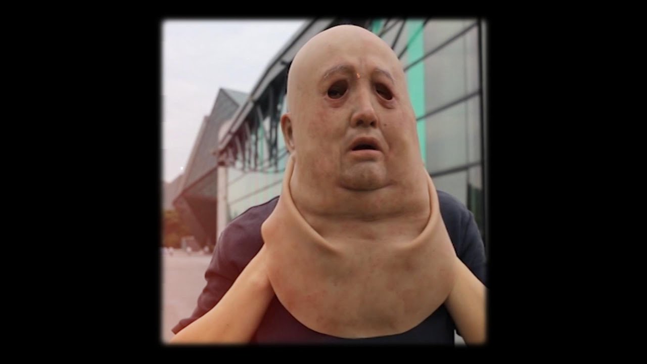 Fealistic fat old man High quality Silicone mask/ Soft skin Silicone ...