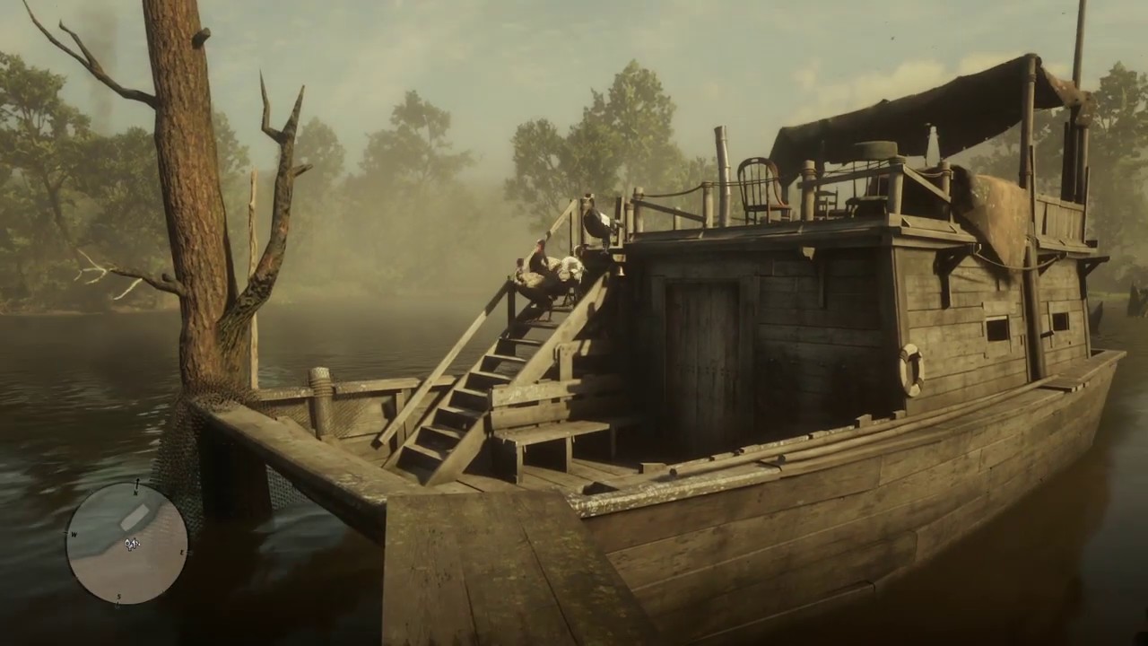 Red Dead Redemption 2 turkeys on the ship - YouTube