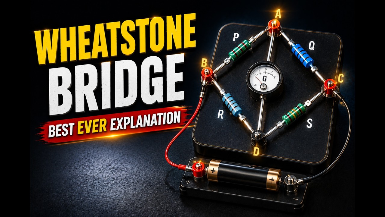 Wheatstone bridge Current Electricity - YouTube