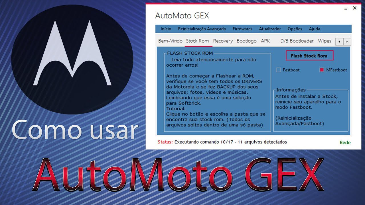 Como usar o AutoMoto GEX - Motorola Devices - YouTube