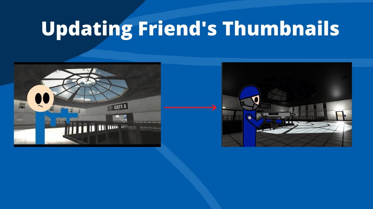 Updating My Friend's Old SCP SL Thumbnail - YouTube