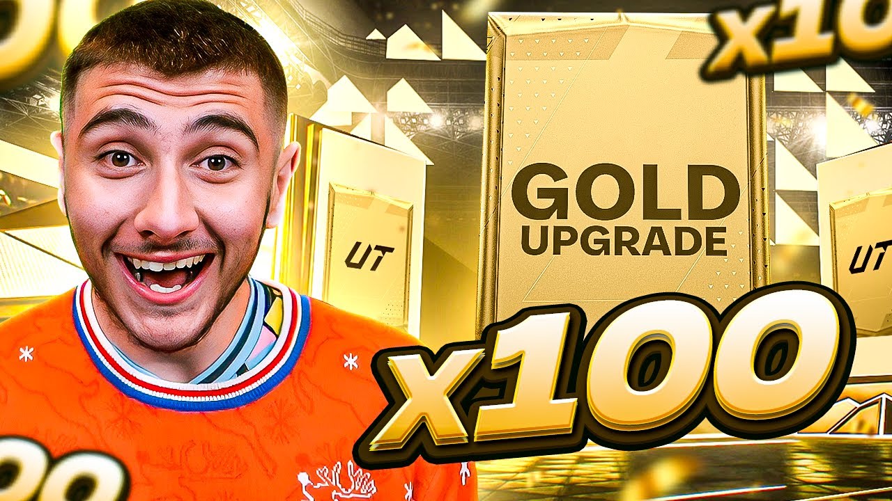 I Opened 100 Gold Upgrades And Got... - YouTube