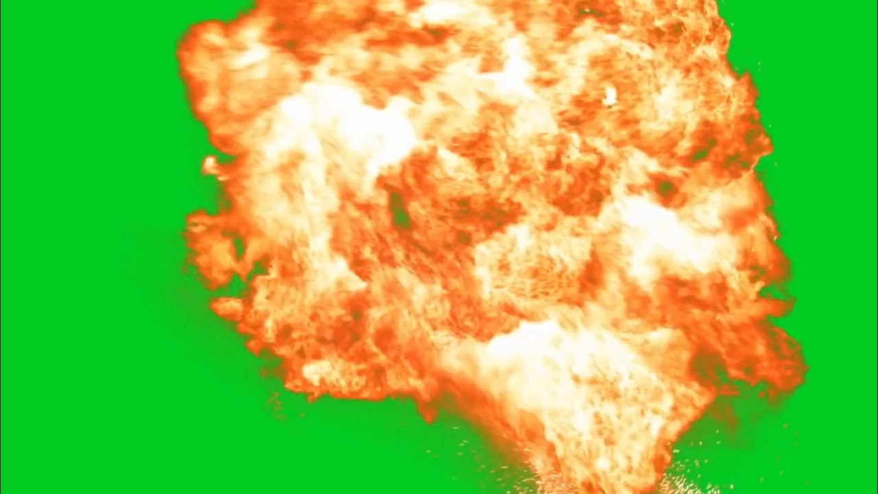 green screen explosion / bomb blast green screen video / green screen ...