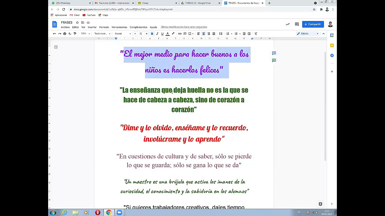 GOOGLE DOCUMENTOS - MANEJO DE TIPOS DE LETRAS - YouTube