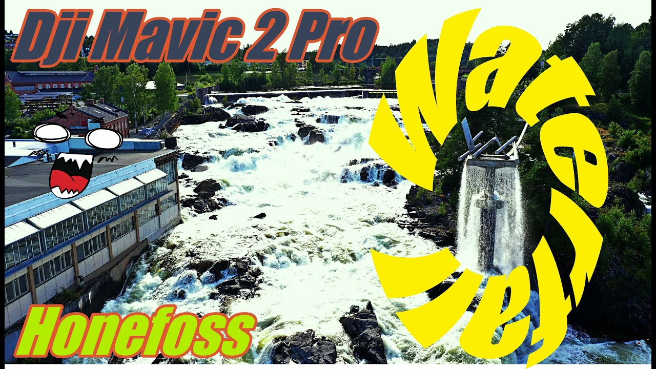 Dji Mavic 2 Pro - Waterfall - Honefoss Norway - YouTube