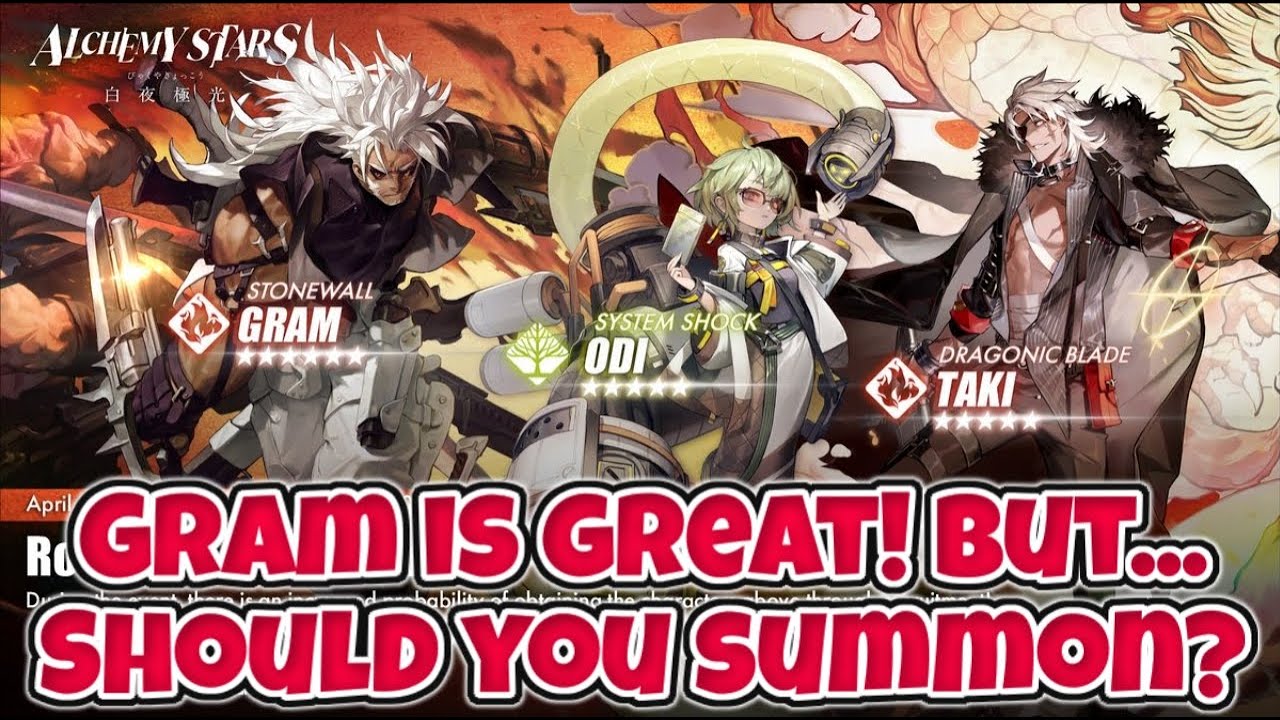 Should You Summon for Gram Odi & Taki? - Alchemy Stars - YouTube