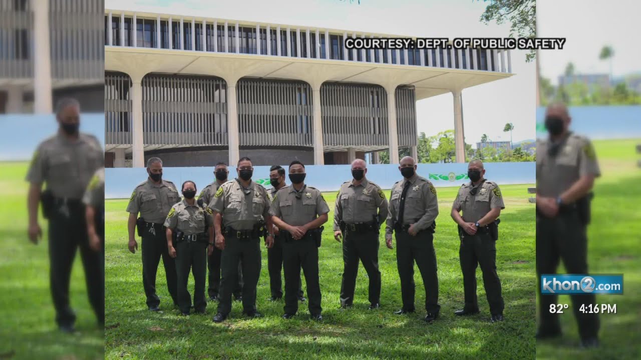 Hawaii DPS Sheriff Division testing dual-colored uniforms - YouTube