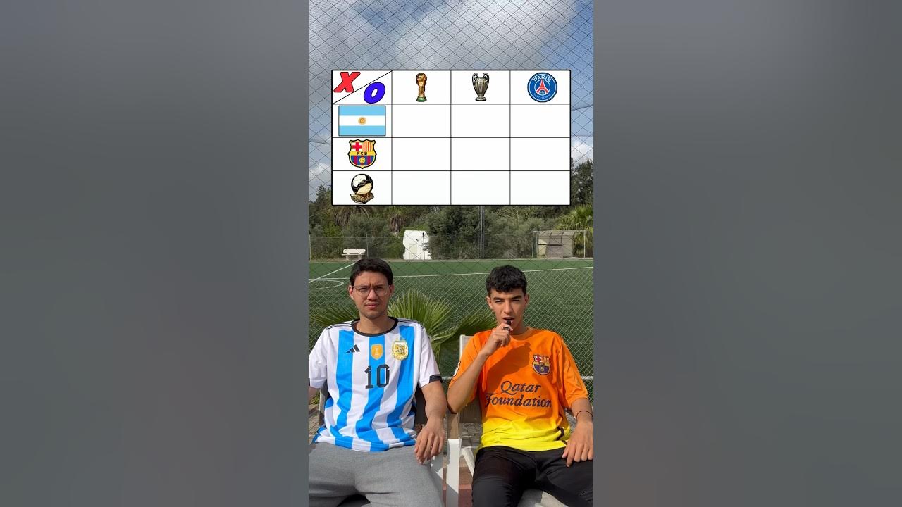 Footy Tic-tac-toe (Messi) #messi #football #tictactoe #challenge #quiz ...