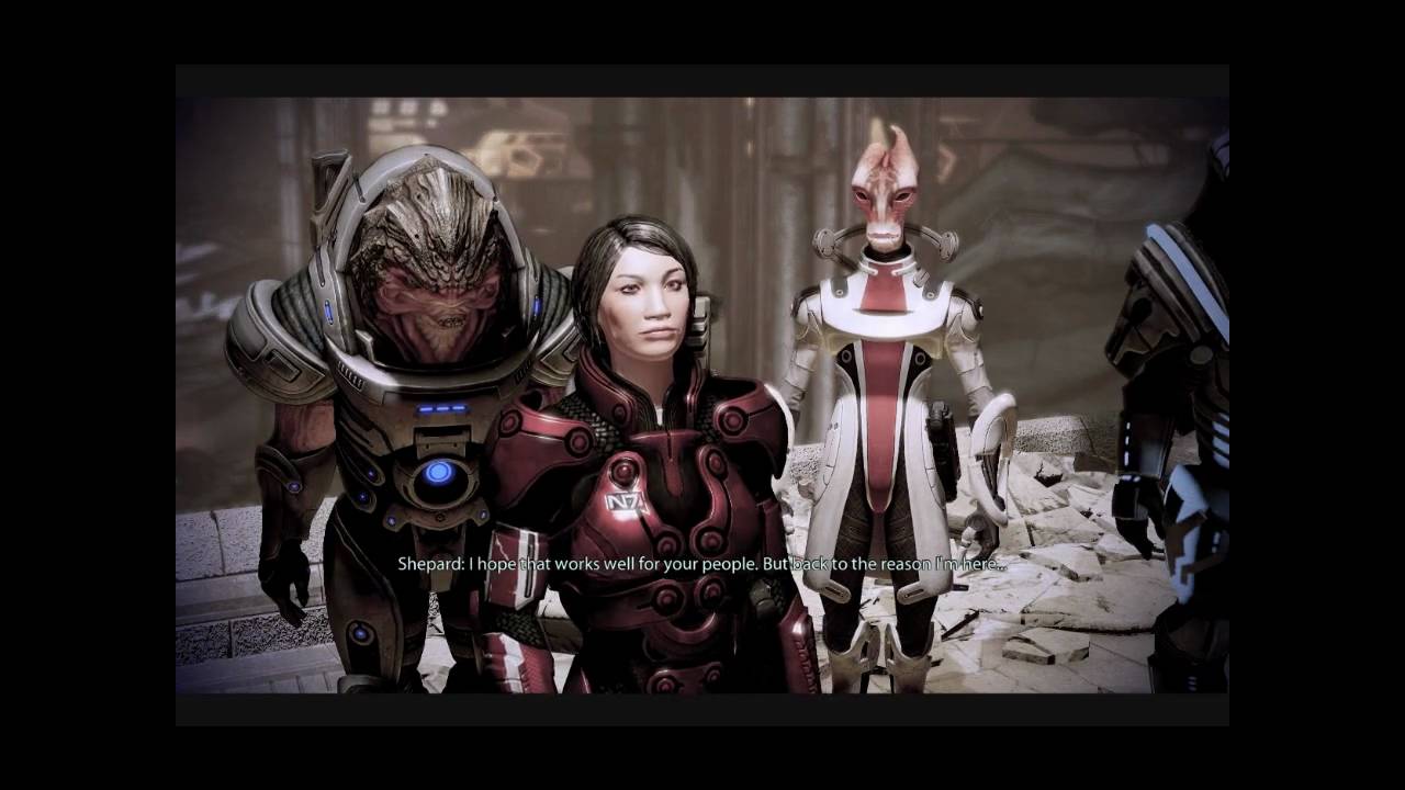 Meeting Wrex - Mass Effect 2 - YouTube